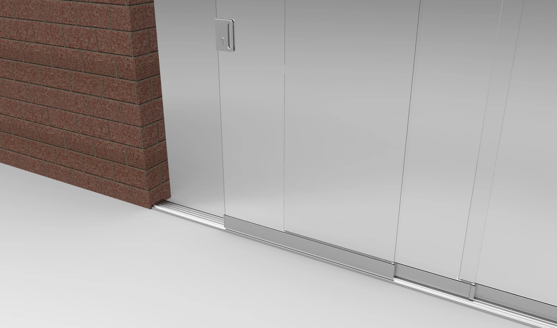 frameless glass partition clamp sliding folding door frameless ...