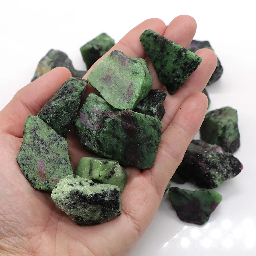 Natural-Ruby-Zoisite-Raw-Crystal-Quartz-Irregular-Shape-Ore-Rock ...