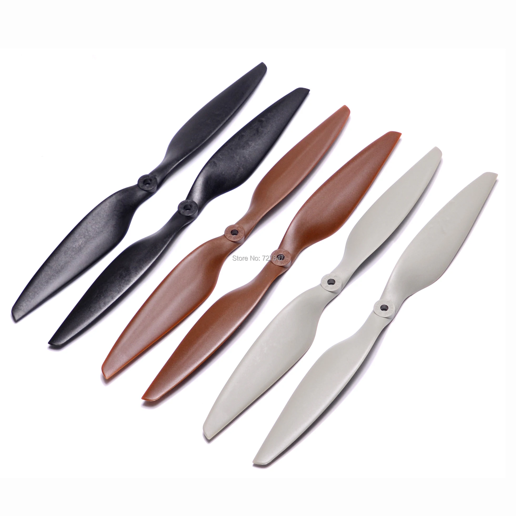 2/4Pairs High Quality 1245 Propeller 1245R 12x4.5 Prop 12 inch Carbon ...