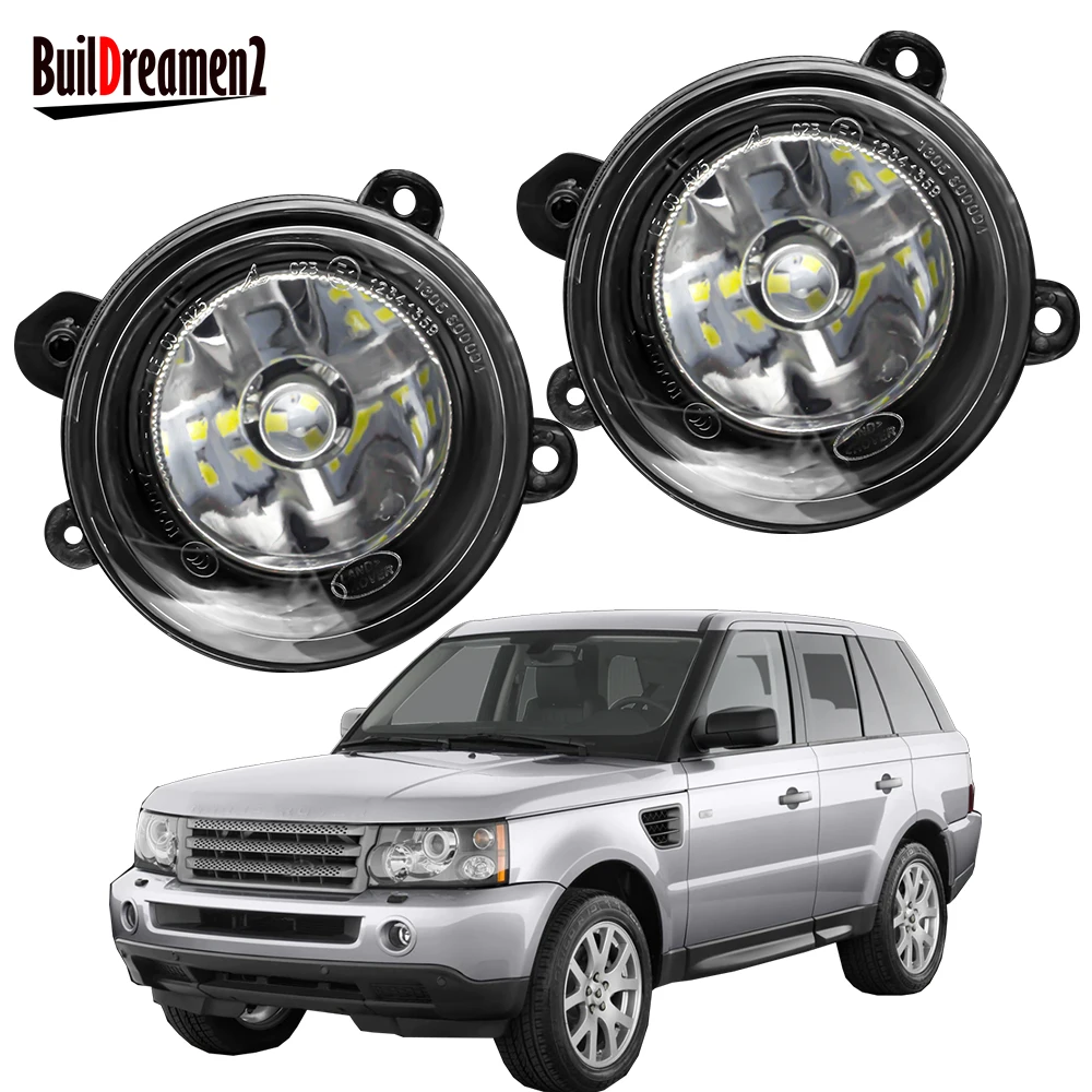 2 X Car Front Bumper Fog Light Assembly For Land Rover Range Rover ...