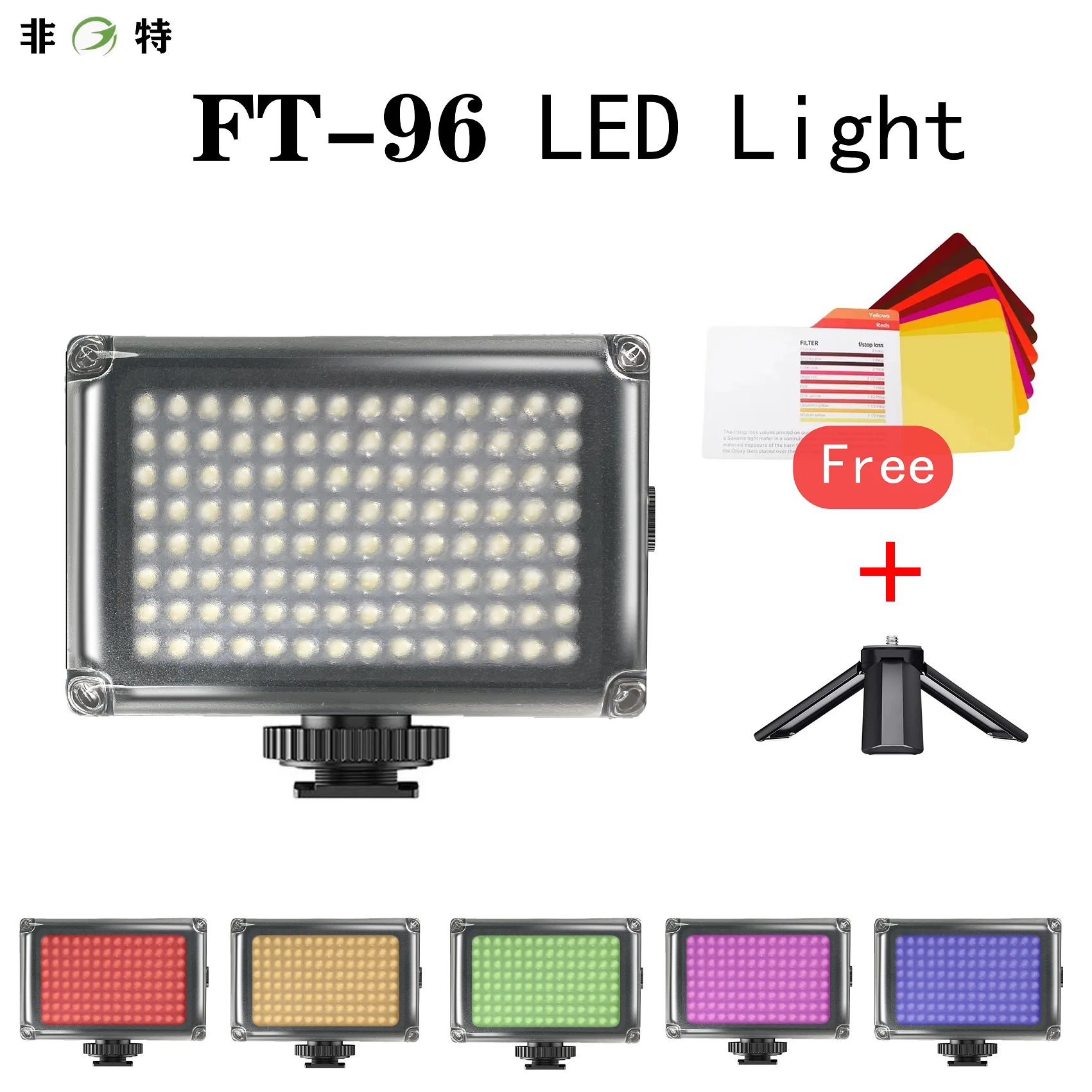 Luz led para câmera de vídeo dslr, acessórios de luz para estúdio de ...
