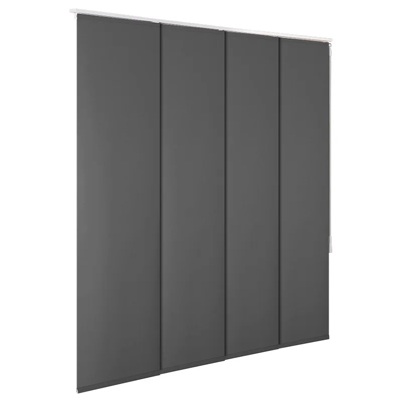 Vertical Blinds Window Screen Curtains Adjustable Sliding Panels Fabric ...