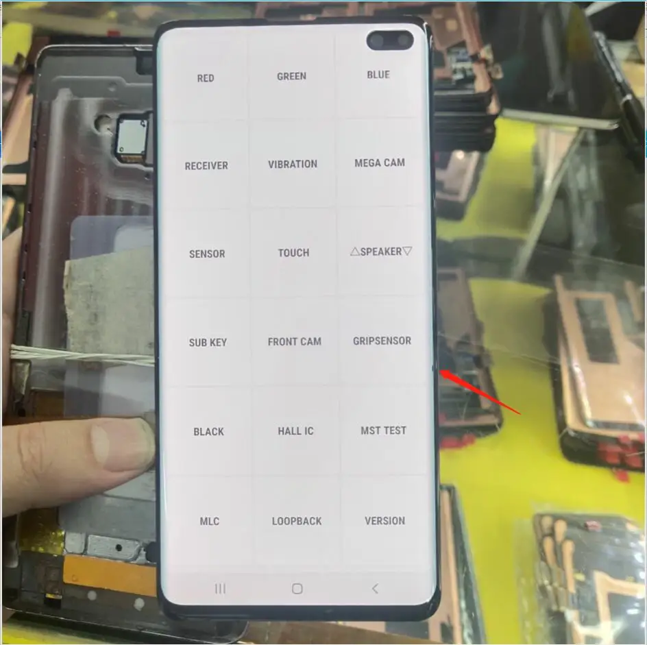 small Dead pixels Original Defect For Samsung S10 SM-G973F/DS And S10 ...
