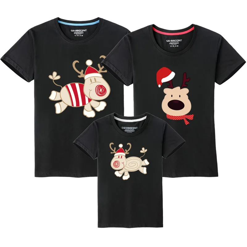 Ropa familiar a juego para Navidad, camiseta para papá, mamá, hija e ...