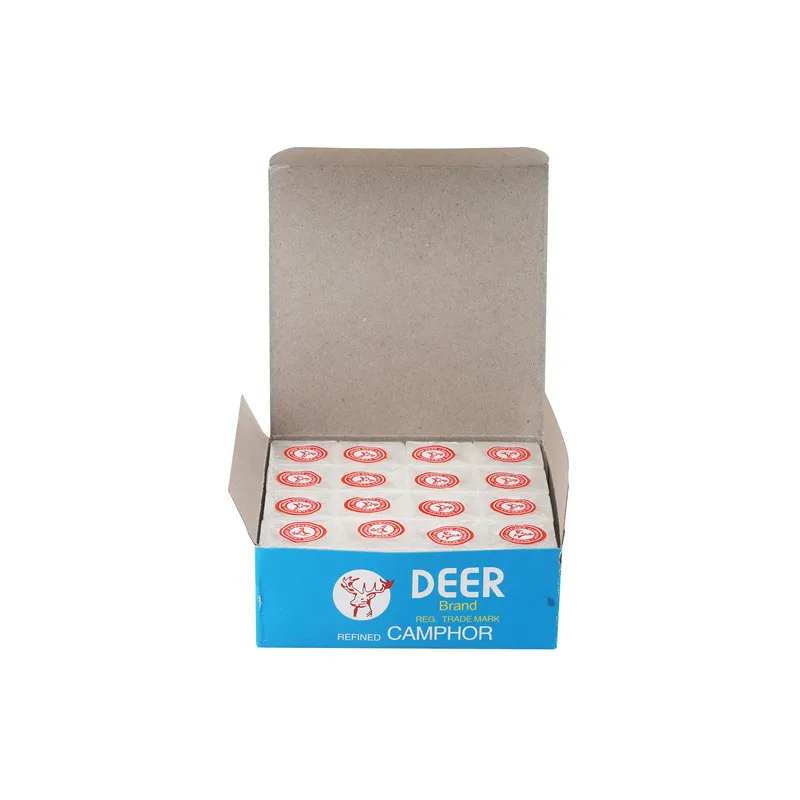 Pastillas de alcanfor refinado de la marca Deer, 1 caja, bolas de ...