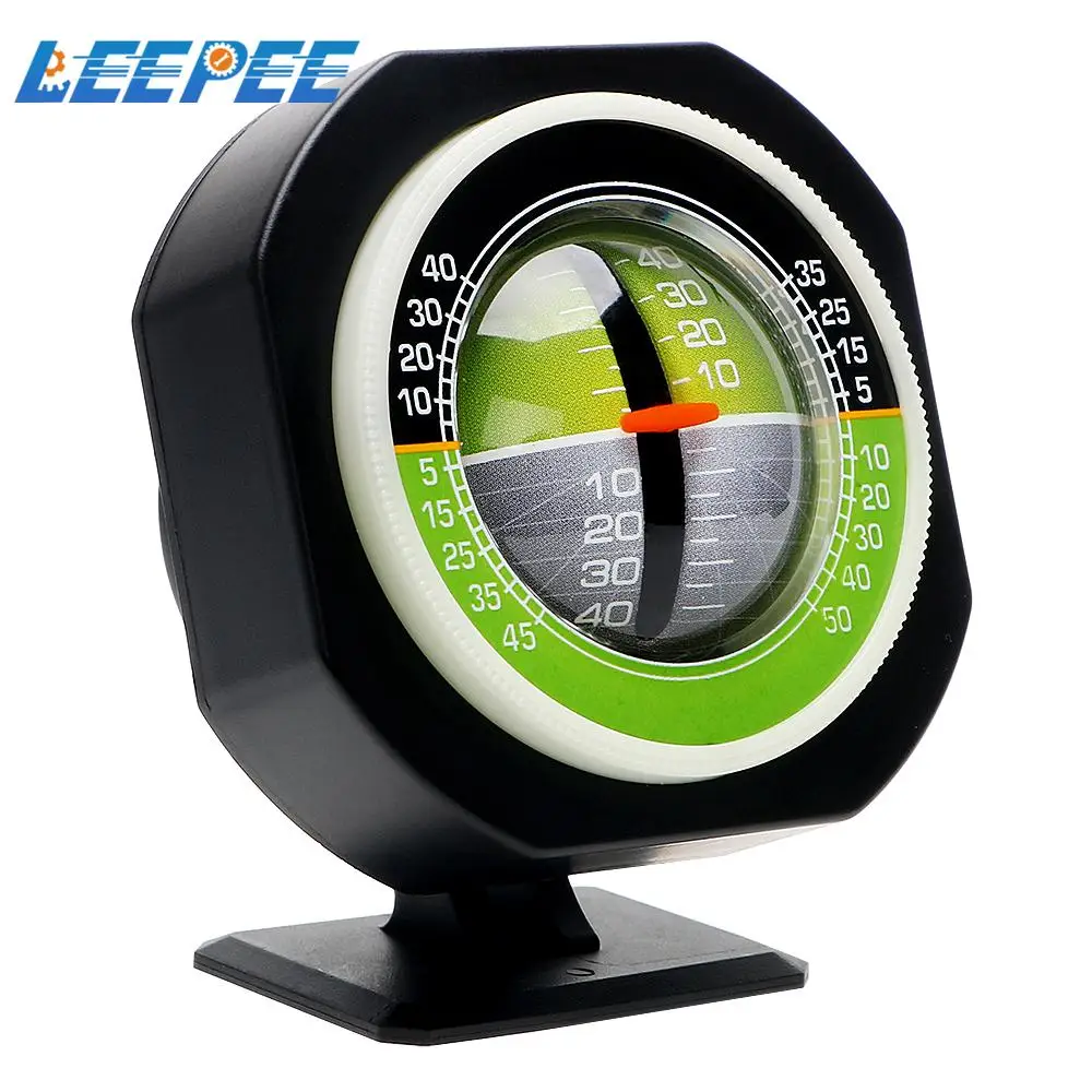 Vehicle Inclinometer Auto Slope Meter Level Built-in LED Car Vehicle ...