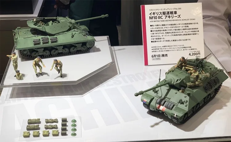 TAMIYA 35366-1:35 Britische M10 IIC Achilles Hobby Basteln Kleben ...