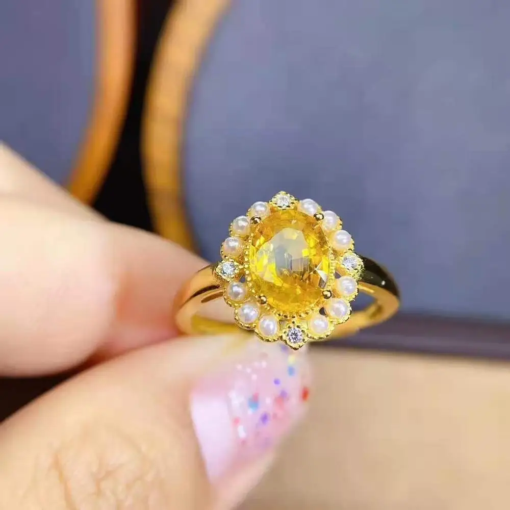 Batu Safir Kuning