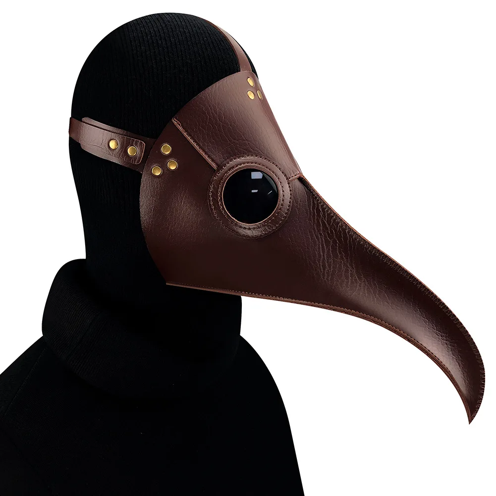Halloween Horror Plague Doctor Beak Cosplay Mask - AllCosplay.com