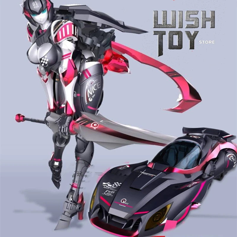Brand New Nicee Transformation Arcee Ex 01 Ex01 Big Bire Bird Rouge