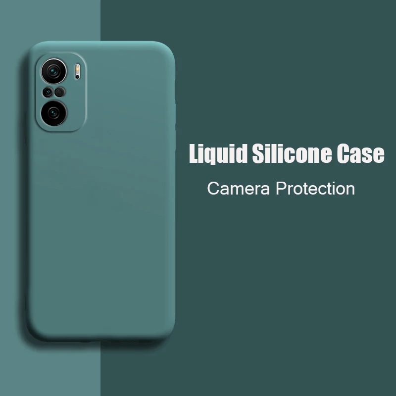 For Xiaomi Redmi Note 10 Pro Case Liquid Silicone Soft Cover For Redmi ...