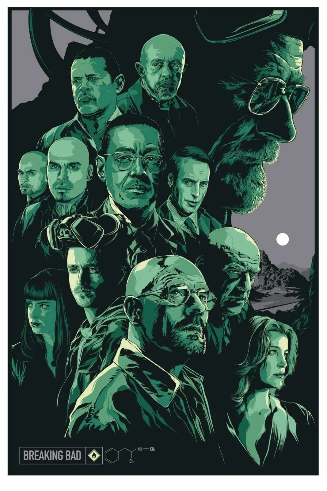 Breaking Bad Fan Art Poster