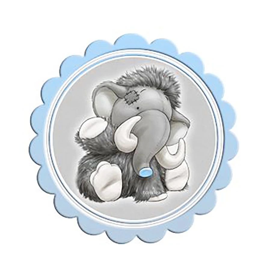 Muppet Mammoth Metal Cutting Dies Animal Doll Stencil For DIY Craft ...