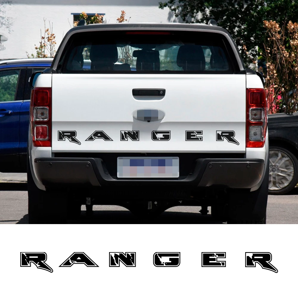 Pickup-Tailgate-Stickers-For-Ford-Ranger-Truck-Rear-Tail-Decor-Decals ...