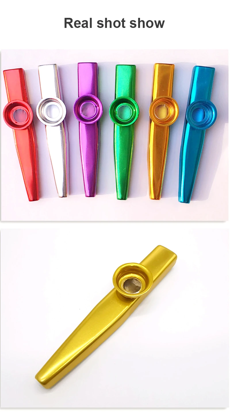 Instrument de musique jouet,01--Instrument de musique en métal, 12 ...