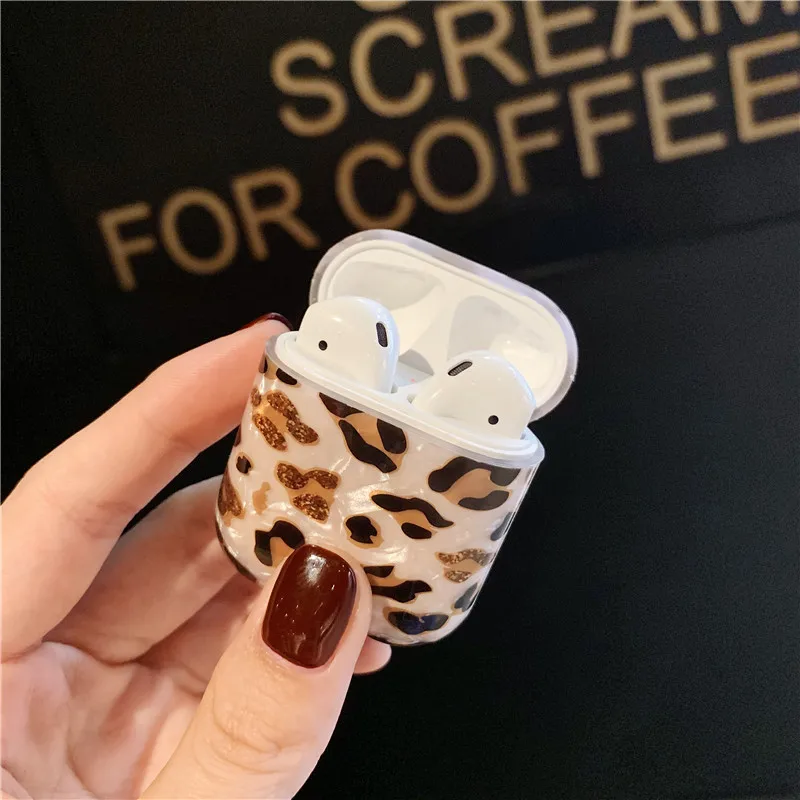 Luxe Luipaard Dinosaurus Luipaard Voor Airpods 2 Case Bluetooth Oortelefoon Opladen Doos ...