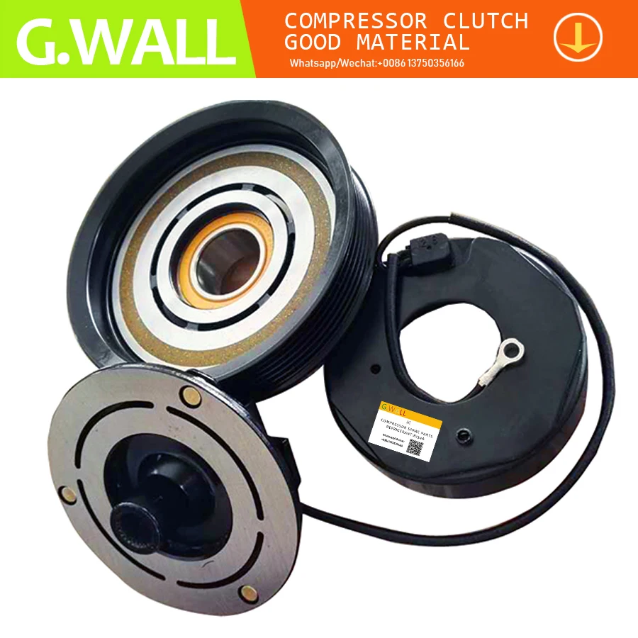 Embrague de compresor de CA para coche, accesorio para 2.7L Hyundai ...