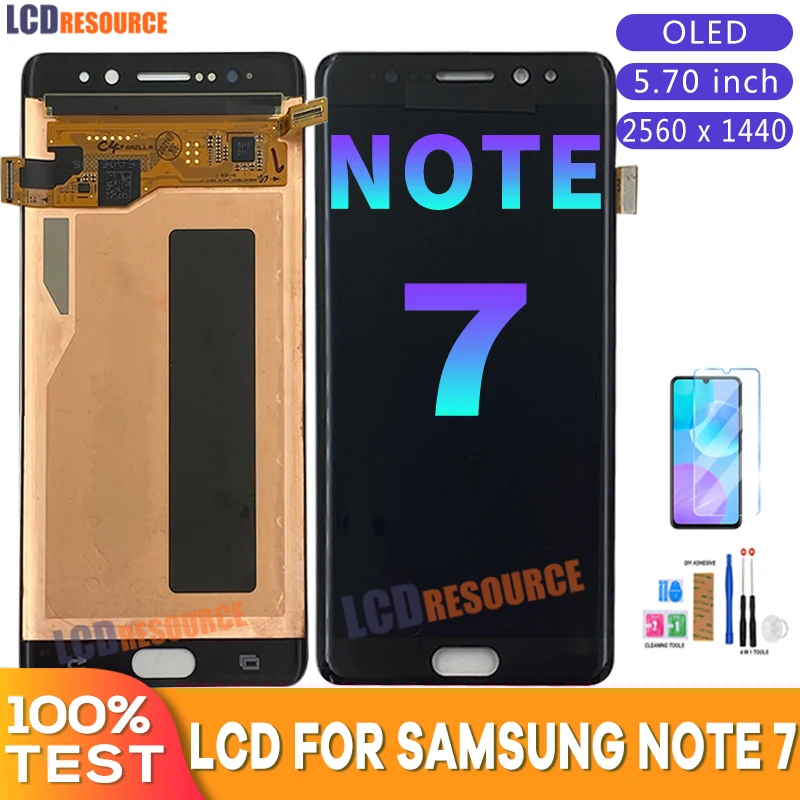 5.7"inch Lcd Display For Samsung Galaxy Note 7 Lcd Touch Screen ...