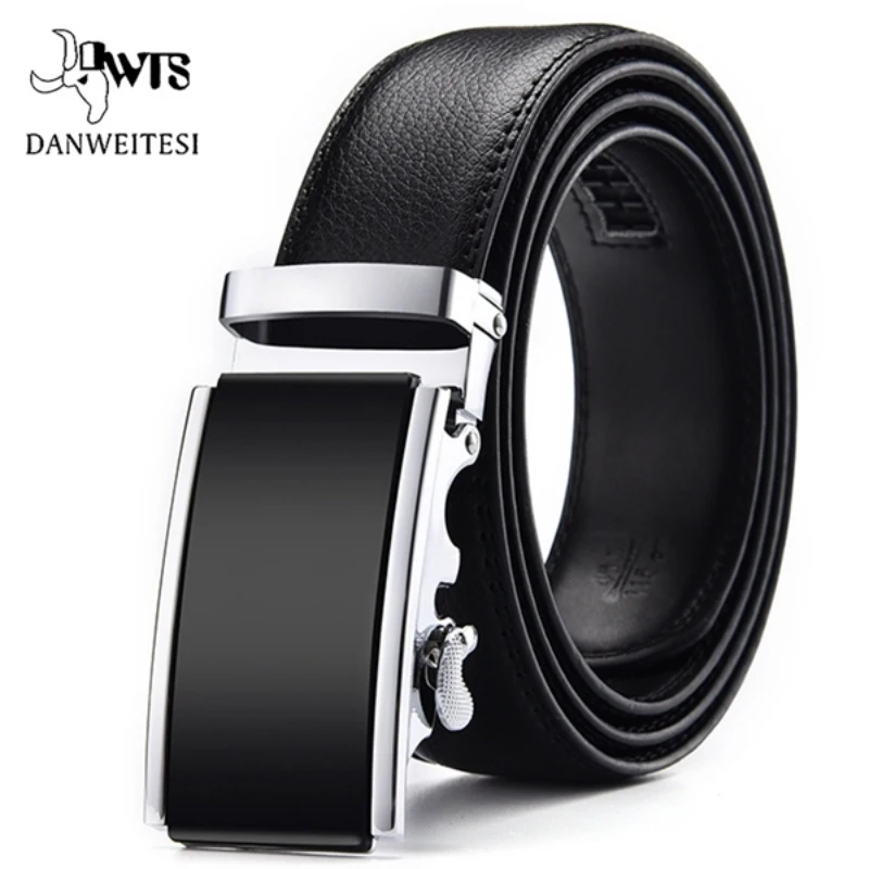 [dwts]men Belt Male Genuine Leather Belt Men Strap Belts For Men ...