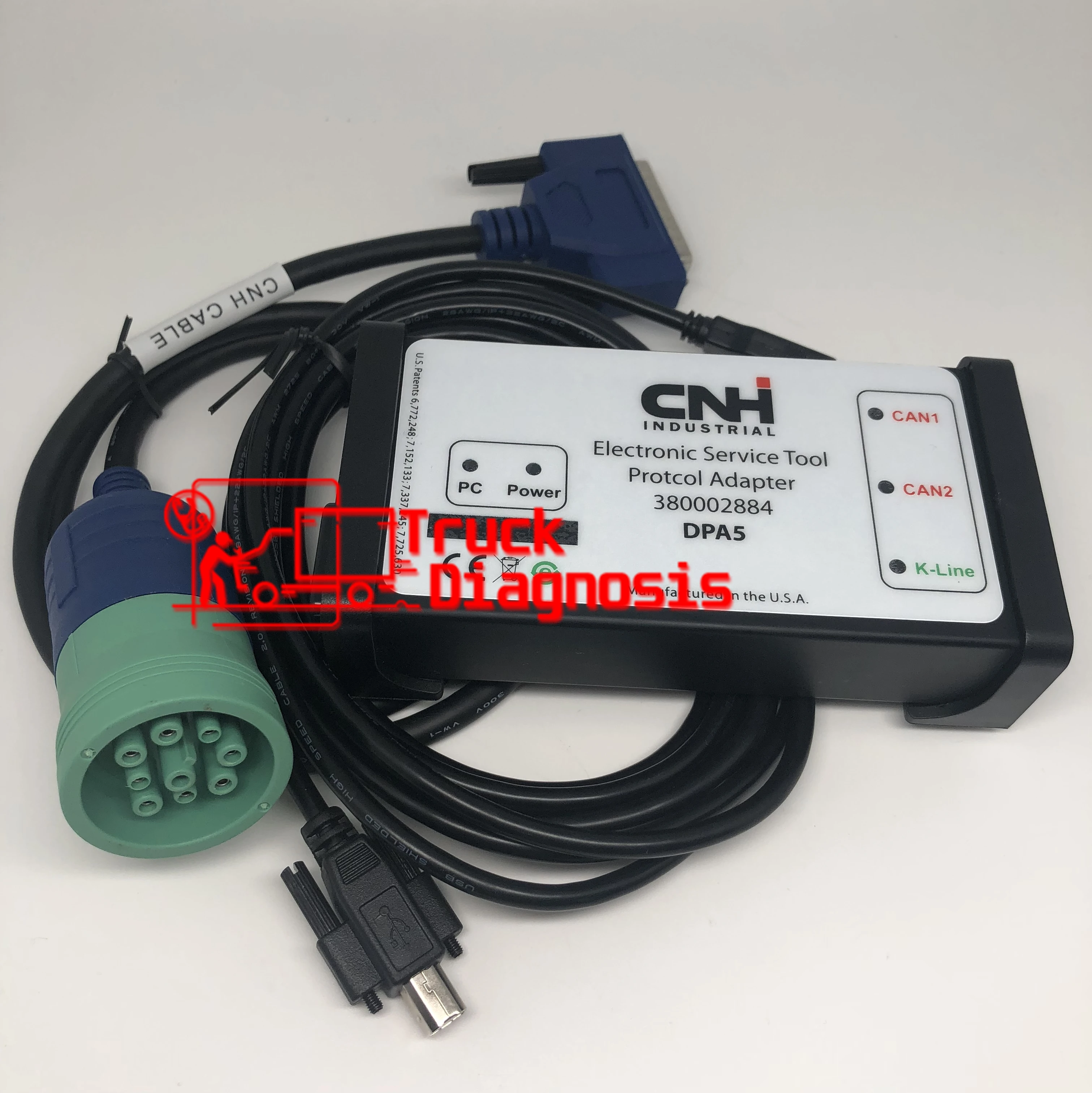 V9.5 Cnh Est For New Holland Case Diagnostic Tool For Cnh Dpa5 ...