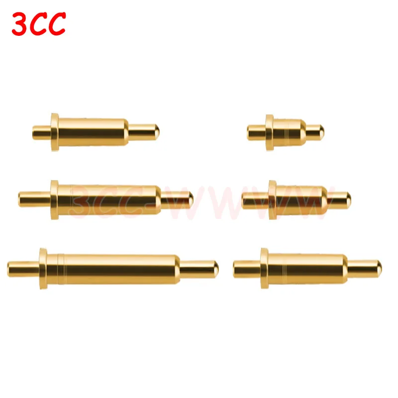 10 pces pogo pino conector pogopin bateria mola carregada contato smd ...