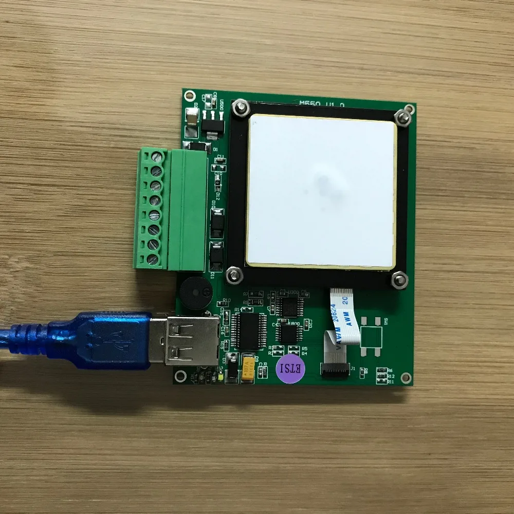 PR9200 Integrated usb rfid uhf desktop reader writer provide English ...