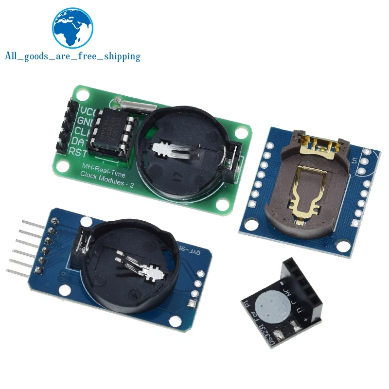 TZT-DS3231-AT24C32-IIC-Module-DS1302-Precision-Clock-Module-DS1307-Memory-module-mini-module ...