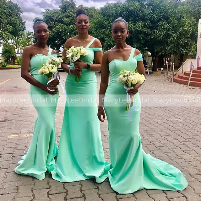 Lime Colored Bridesmaid Dresses