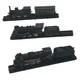 1pcs 4D New Nostalgia Domestic Train Series Static Model From Plastic ...