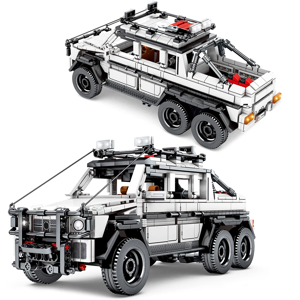 Technical Series Off-road Vehicle G500 Suv Set Building Blocks City ...