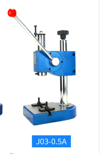 Punzonadora manual de J03-0.5A, máquina de punzonado, prensa manual