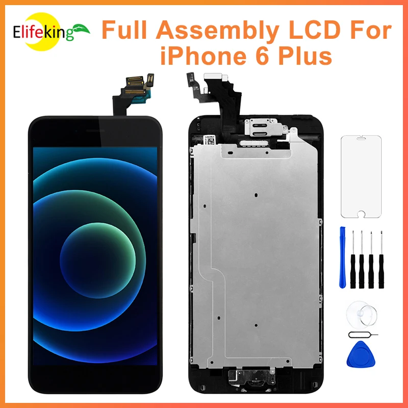 Aa+++ Full Set Lcd Display For Iphone 6 Plus 3d Touch Screen Digitizer ...