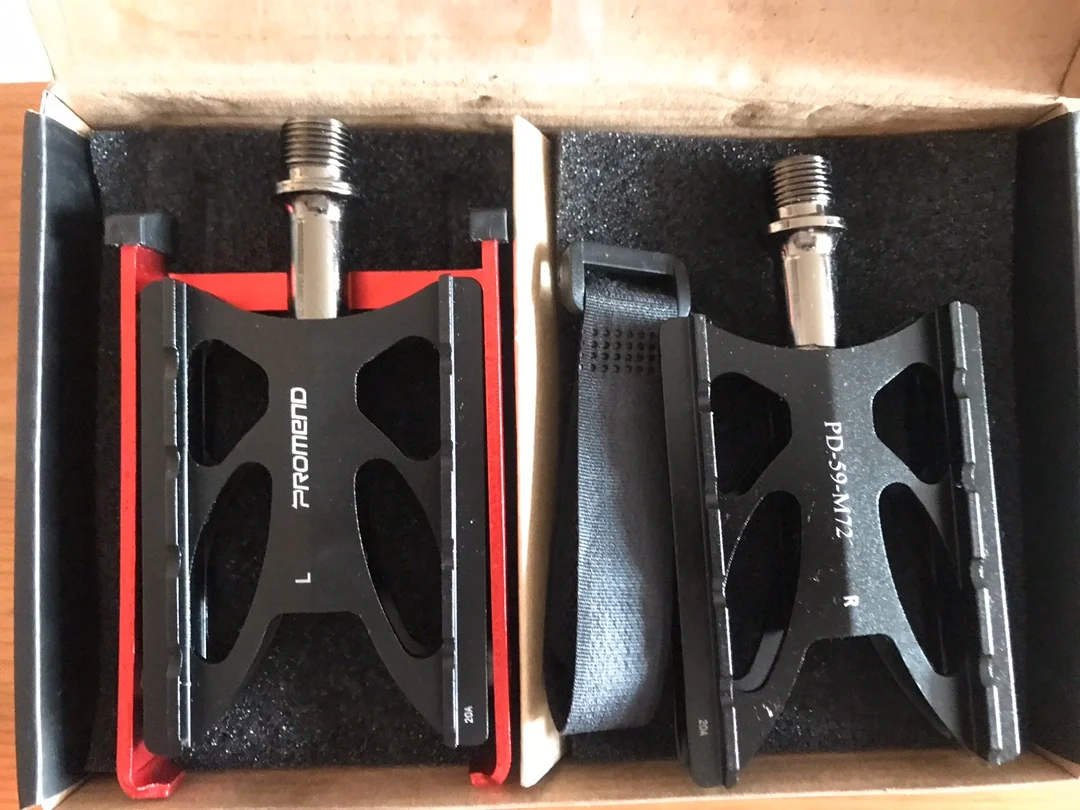 Promend Bike Pedal Support Kickstand Fold bike MTB Pedal Aluminum Metal ...