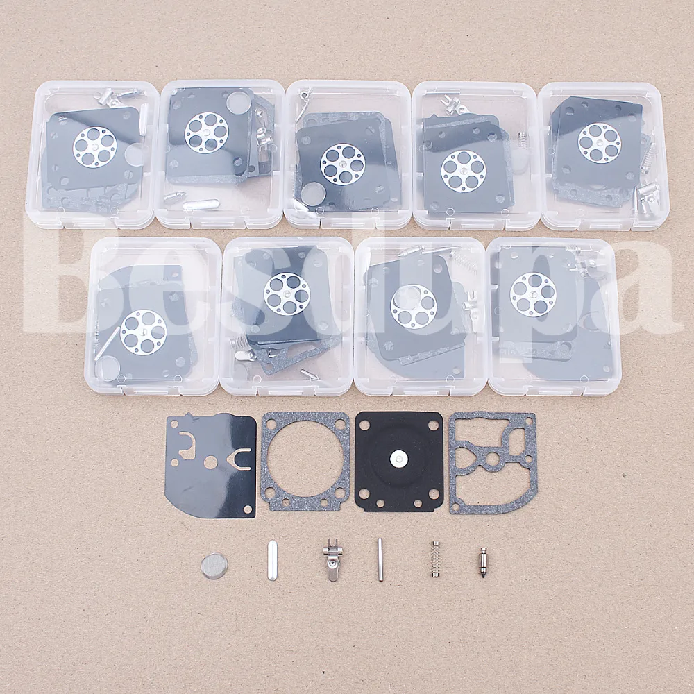 Tondeuse,Réparation de carburateur pour scie à chaîne à gaz Zama 129 ...