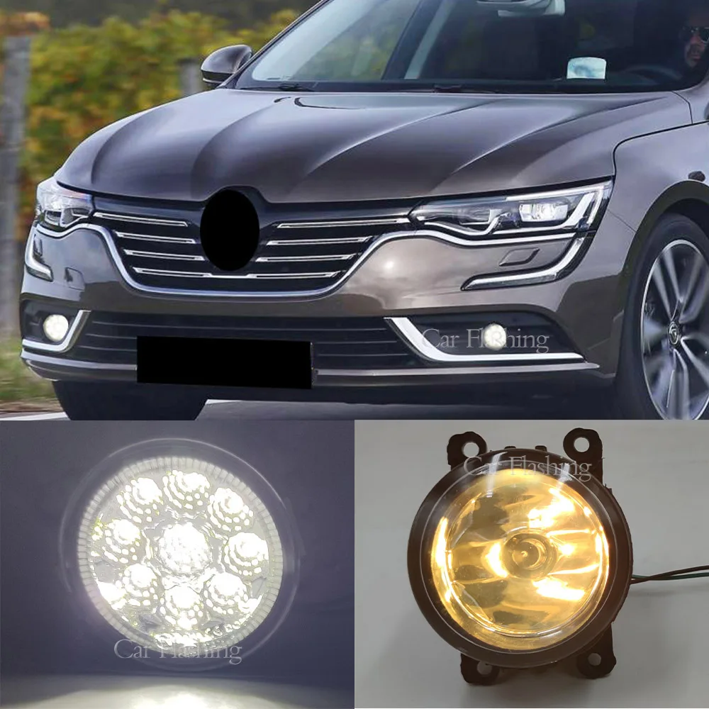 Fog Lights for Renault Duster Logan Koleos Clio IV Megane 2/3 Talisman ...