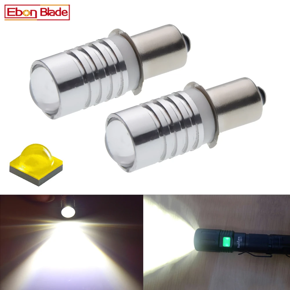 2PCS-P13-5S-Base-PR2-High-Power-3W-LED-Upgrade-Bulb-for-Maglite ...