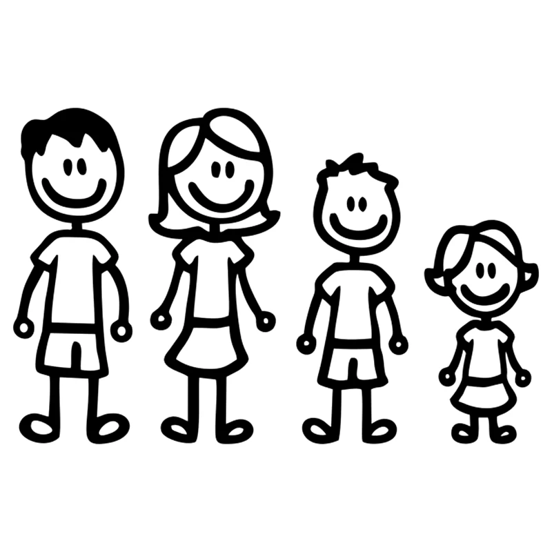 Pegatina de vinilo para coche, pegatinas impermeables para parachoques ...