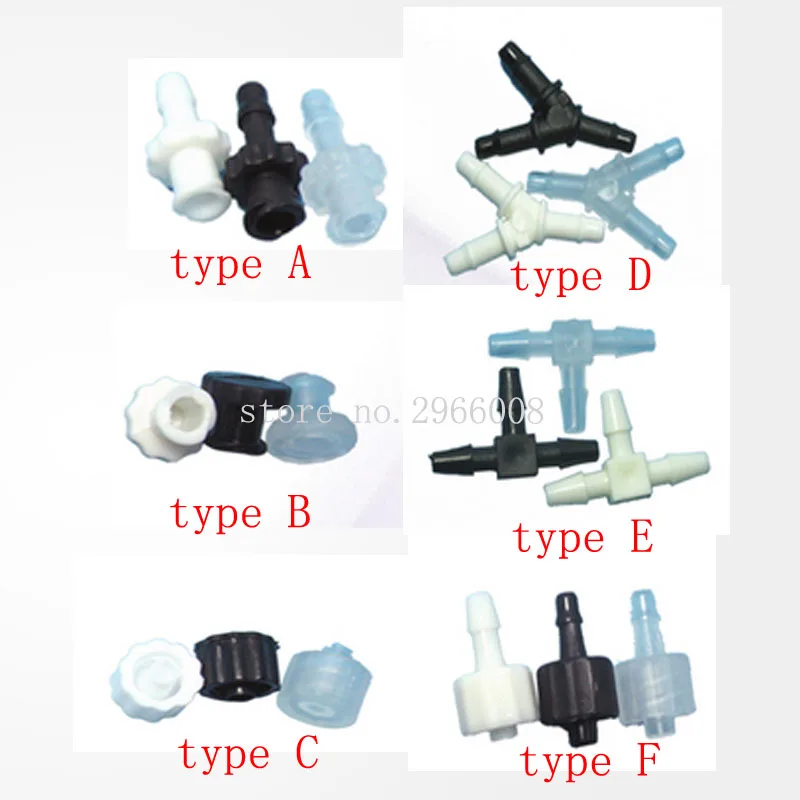 Free-Shipping-20Pcs-4x3mm-Ink-Tube-Connector-Ink-Pipe-Hose-Connect-for ...