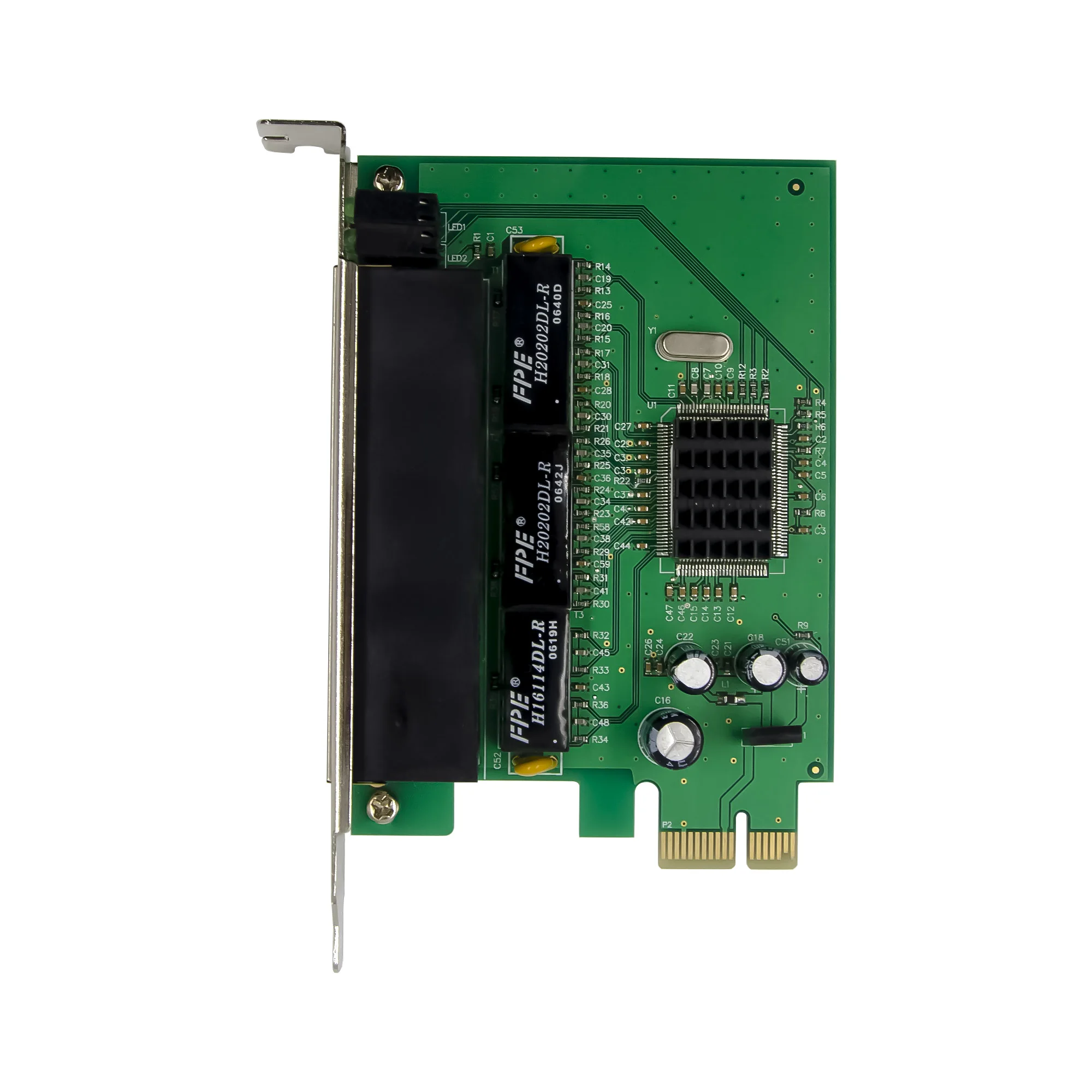 Carte de commutation réseau PCIe Ethernet rapide 10-100Mbps, circuit ...