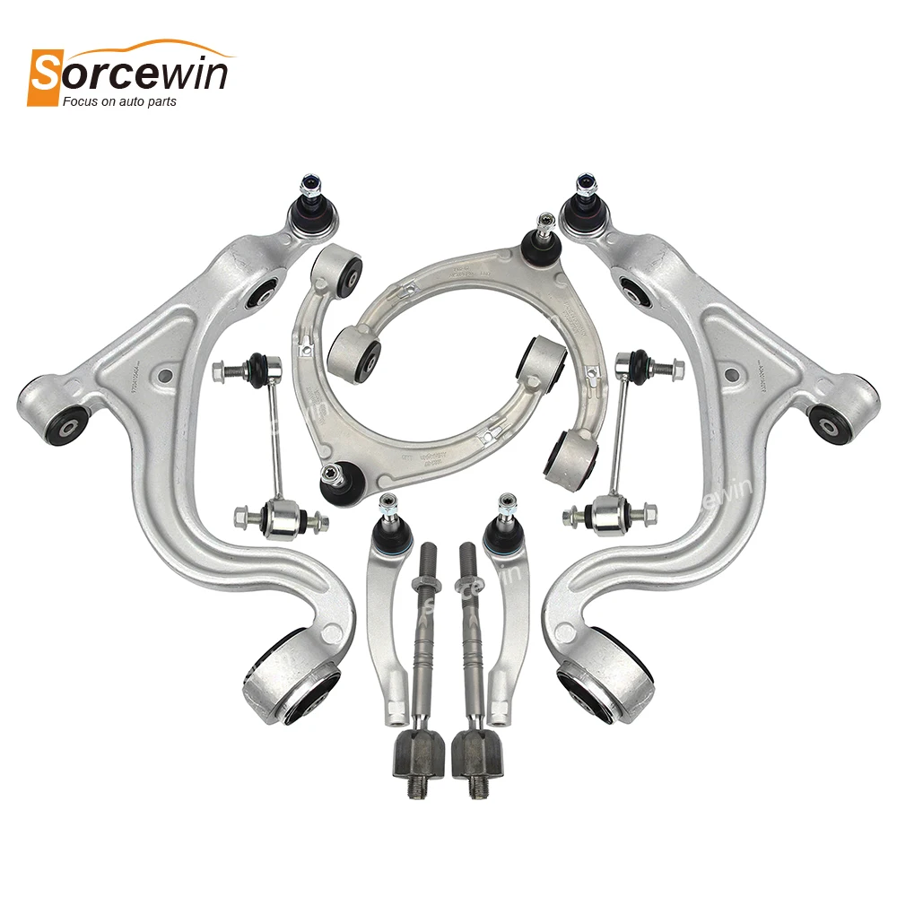 Auto-Parts-Car-Front-Suspension-Parts-10-Pcs-Control-Arms-Kit-Ball ...