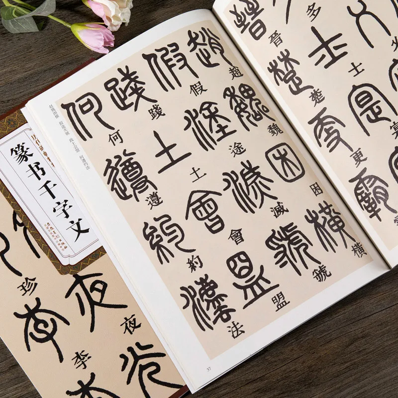 Chinese Calligraphy Copybook Seal Character Calligraphy Copybooks ...