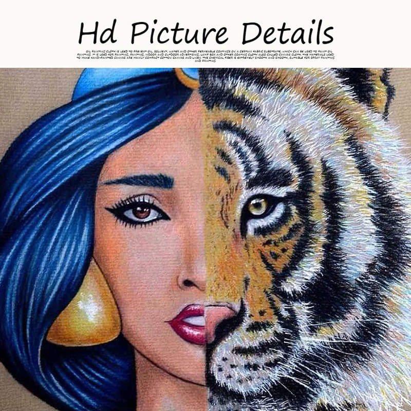 Tiger Face Paint Women