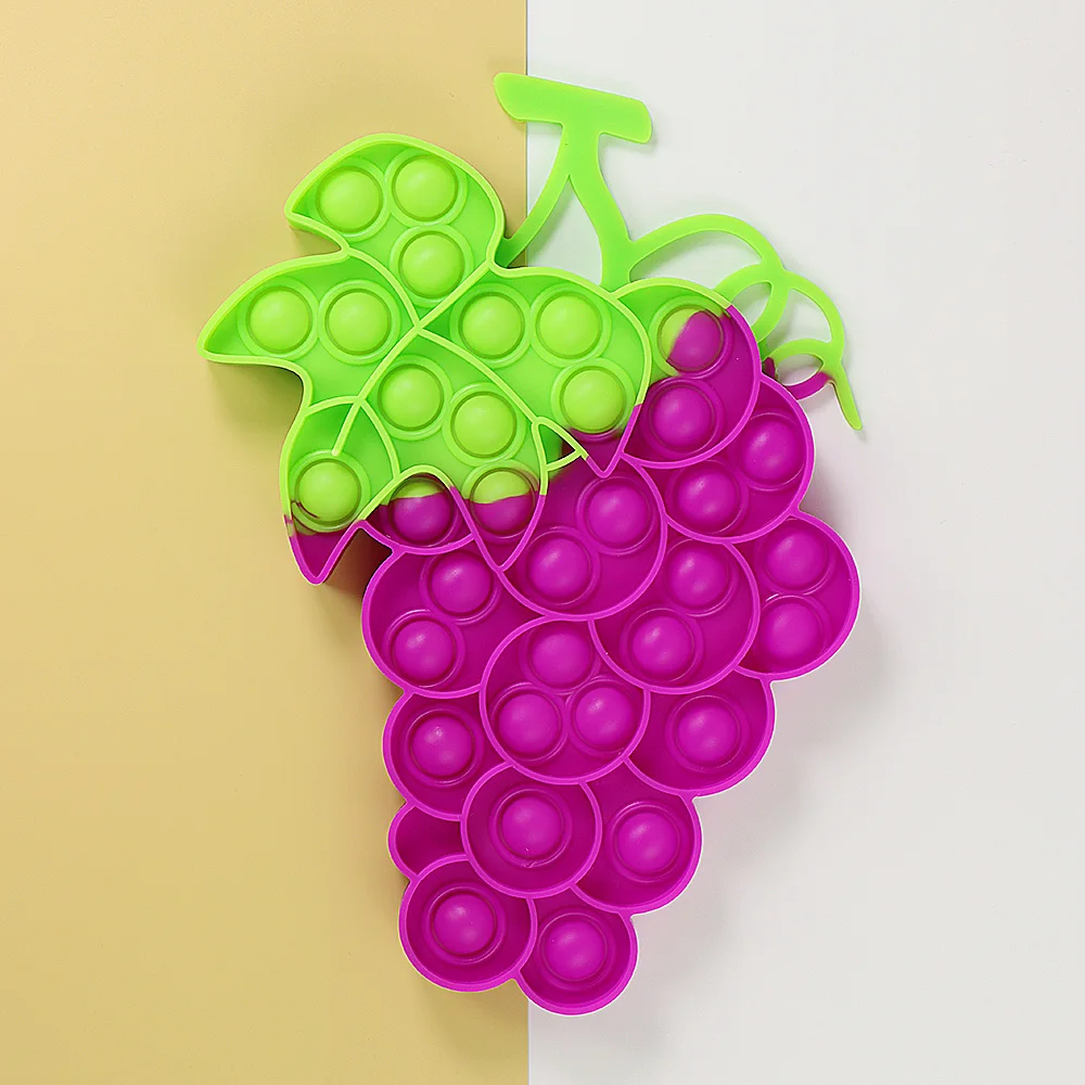 Mini Toy Grape Shape Sensory Fidget Toy Stress Reducer for Adults ...