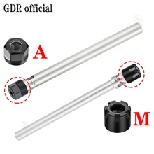 High precision 0.008mm ER extension rod C6 C8 ER8 ER11 ER16 Chuck Deep ...