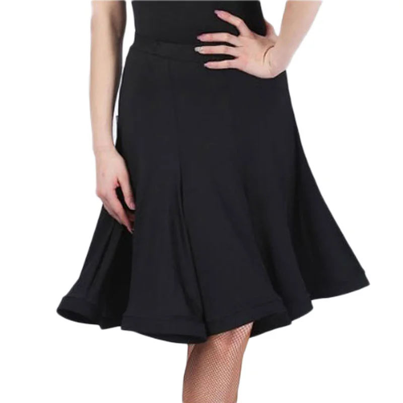 Falda de baile latino para mujer, traje de Tango, falda Sexy para ...