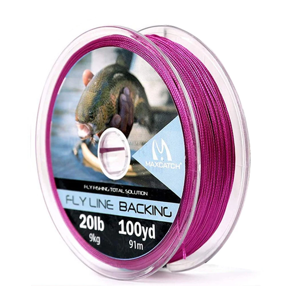 30lb Maxcatch Braided Fly Line Backing for Fly Fishing 20/30lb 100yards ...