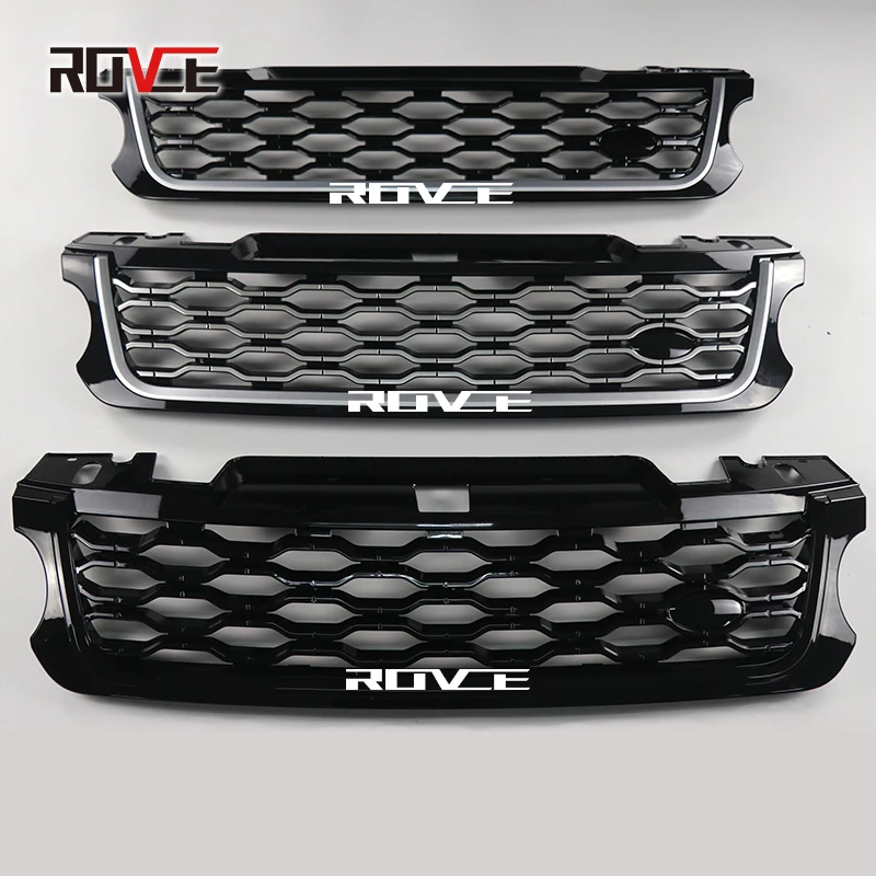 Rovce Front Bumper Abs Grille Grill For Land Rover 2014-2017 To 2018 ...