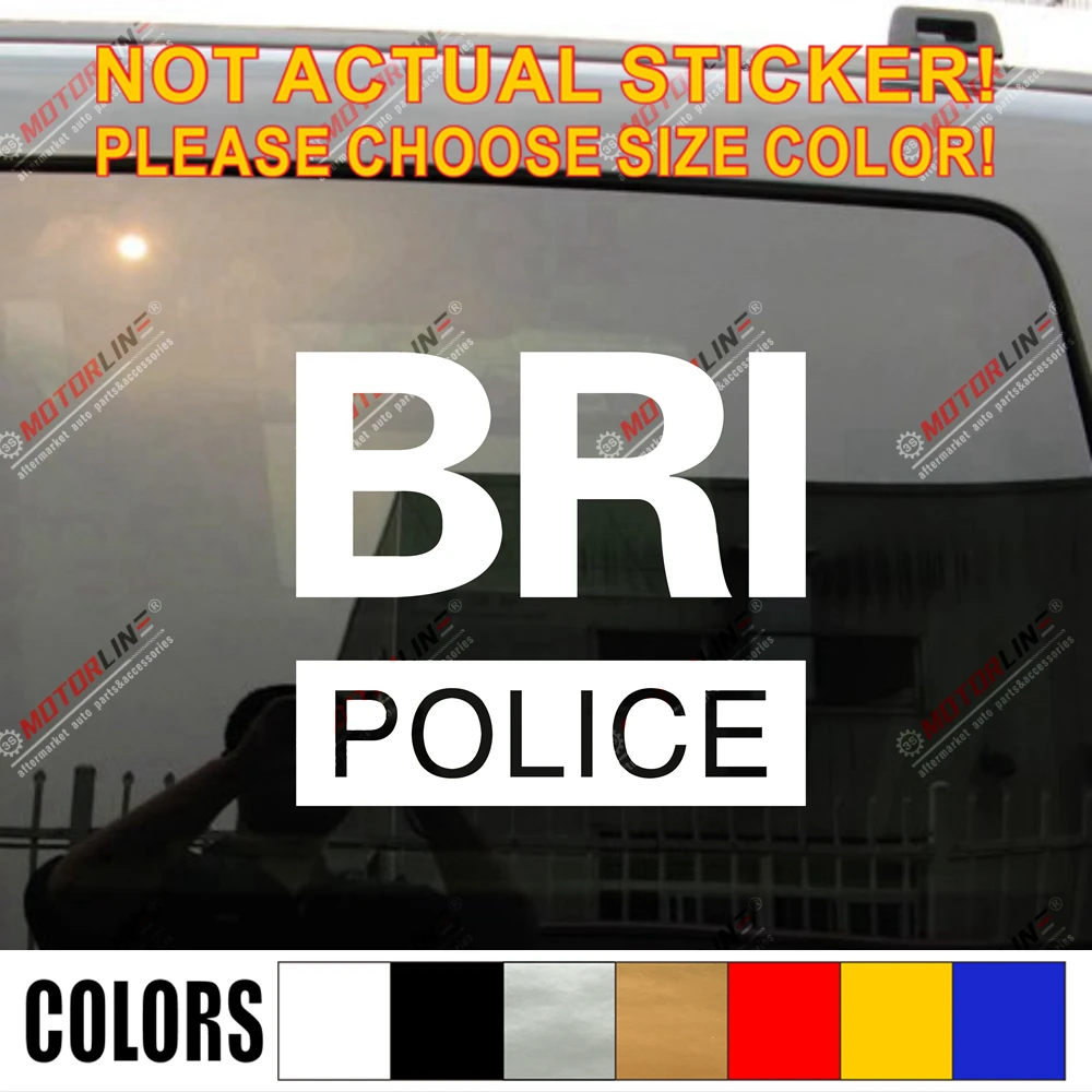 BRI-Research-and-Intervention-Brigade-French-Car-Vinyl-Decal-Sticker ...