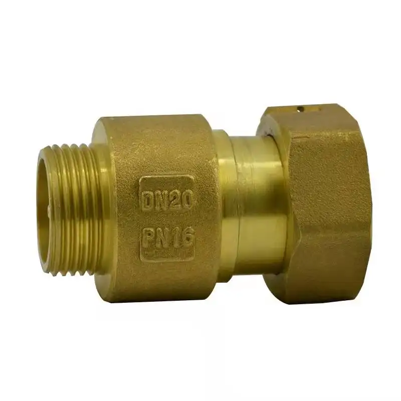 2019 new brass water meter front horizontal check valve live with ...