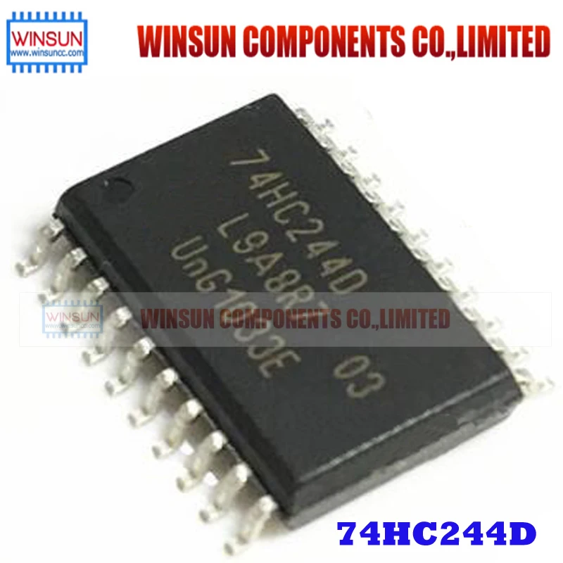 50PCS/LOT 74HC244D SOP20 74HC244 MM74HC244WM 7.2MM Brand New Original ...